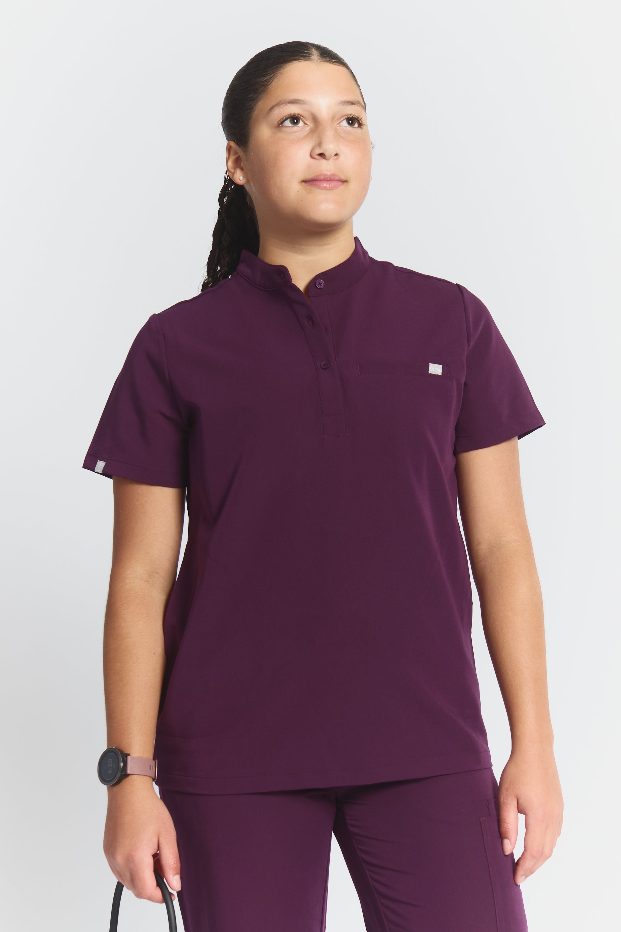 Gloria Scrub Top - Royal Purple – JOIIA