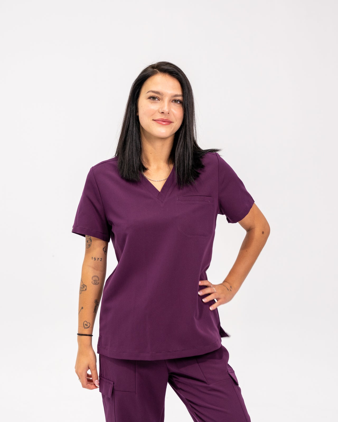 Olivia Scrub Top | Royal | Women's Medical Uniform | JOIIA